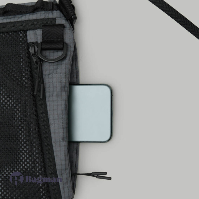 Сумка RIOTDIVISION - Mesh Pocket Sacoche Gen.1 Grey RD-MPS_GEN.1 Grey ...